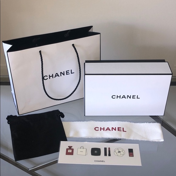 CHANEL | Jewelry | Authentic Chanel Box And Accessories | Poshmark